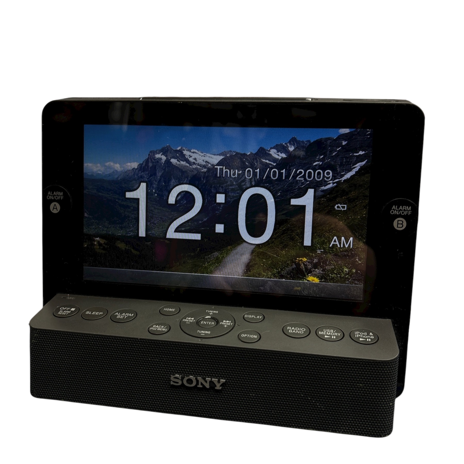 Pre-owned Sony dream machine ICF CL75IP - Own4Less